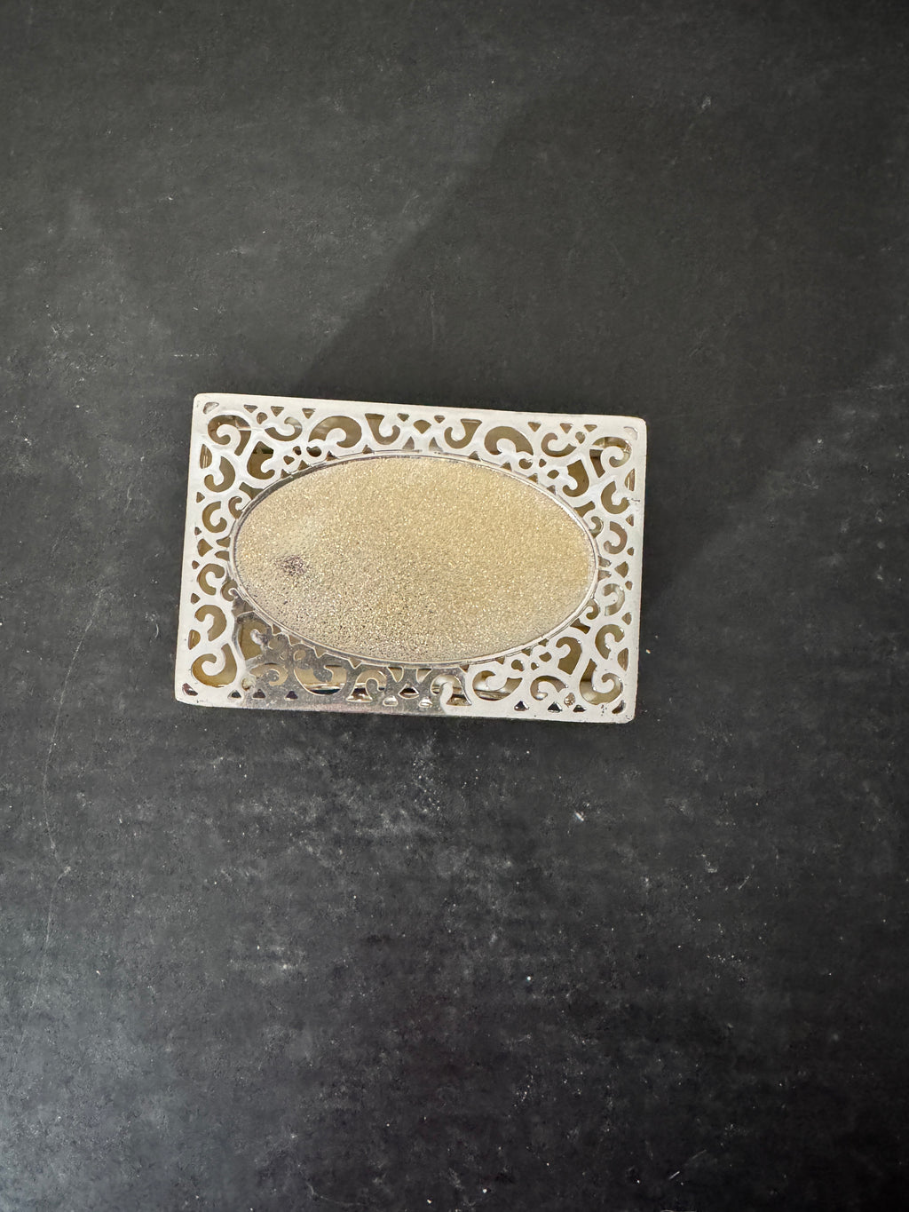 Ornate Silver Tone Trinket Box Vintage-Inspired Jewelry Storage – Casa ...